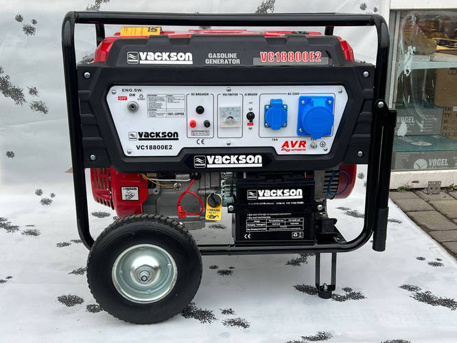 Купити Генератор бензиновий Vackson VC18800E2 8,5 кВт/8кВт, ціна 42000 ...