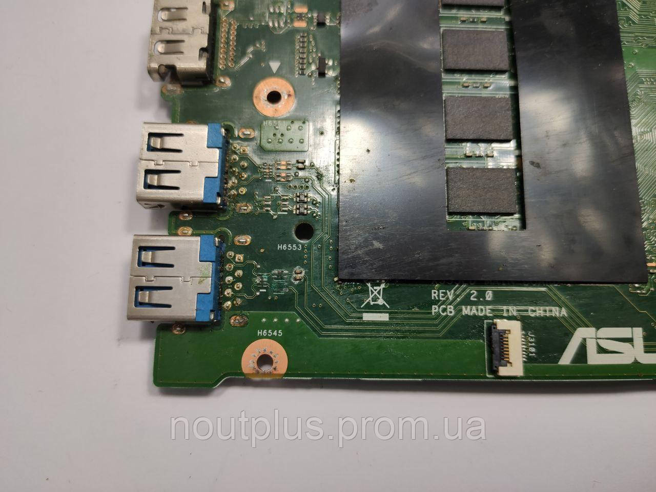 Материнська плата для ноутбука Asus R511L Intel Core i3-4010U GeForce ...