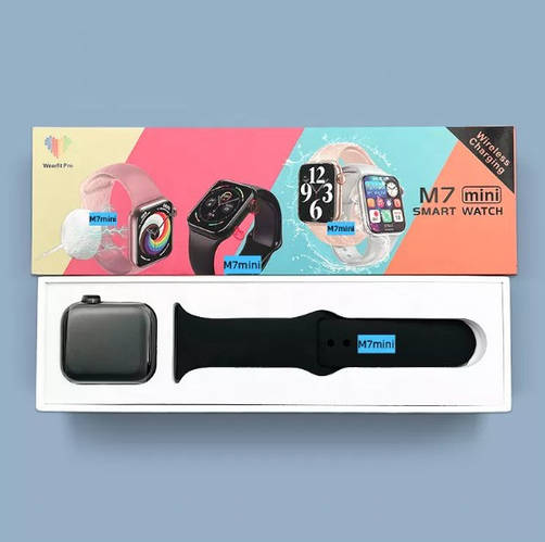 Купить Смарт годинник M7 mini 41mm Smart Watch 7 series Black, цена ...