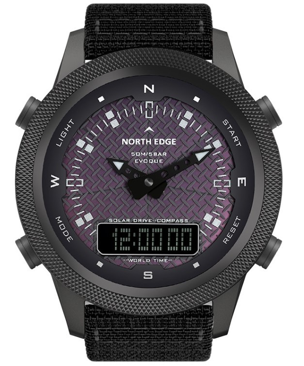 Мужские Тактические Часы для Военных North Edge Evoque 5BAR Компас ...