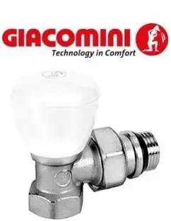 Кран радіаторний GIACOMINI кутовий верхній 1/2, цена 270 грн — Prom.ua ...