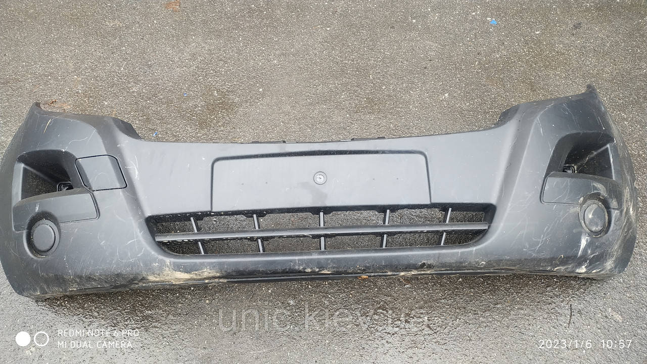 Бампер передній без птф Рено Мастер 3 новий (620221442R / 620223423R ...