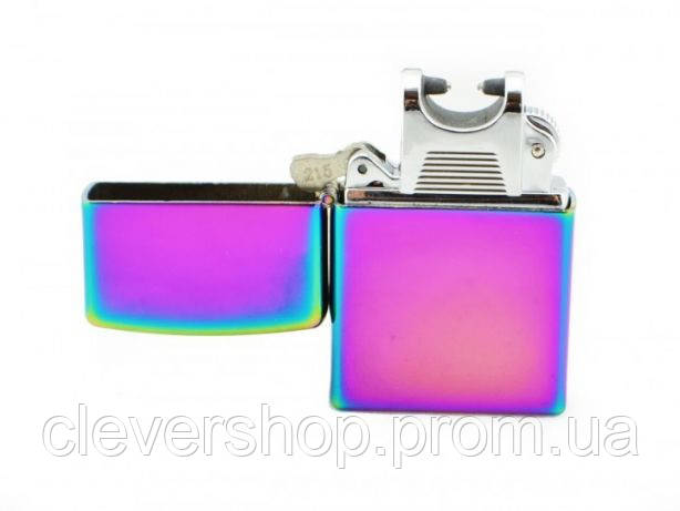 Зажигалка электрическая в стиле Zippo microUSB Jinlun 215 импульсная ...