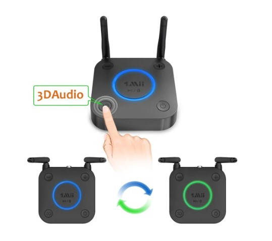 Купити 1Mii B06 pro Bluetooth приймач, бездротовий аудіоадаптер HiFi ...