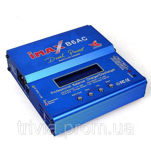 Зарядное устройство Imax B6AC 80W с балансиром и встроенным БП 100489 ...
