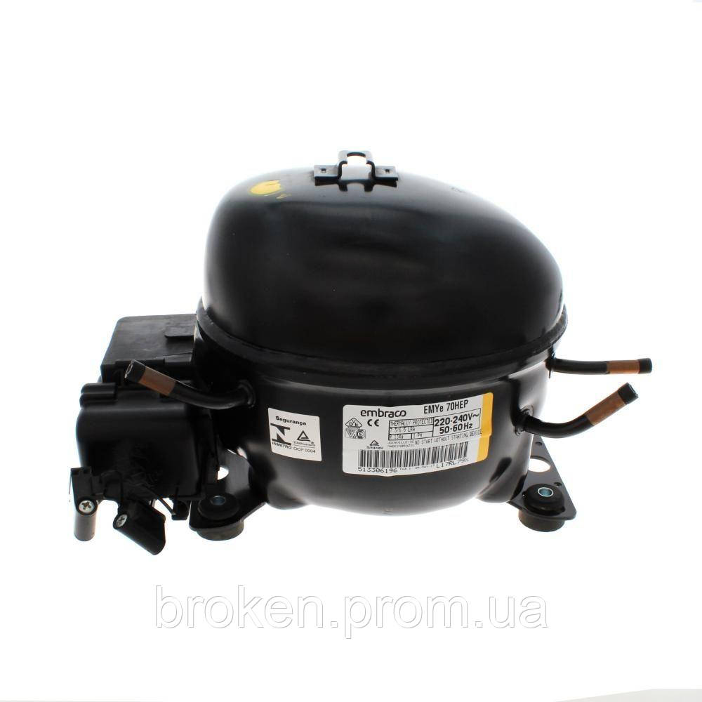 Компресор для холодильника EMBRACO EMYE70HEP 1/5 л.с. r134a 169w кит сп ...