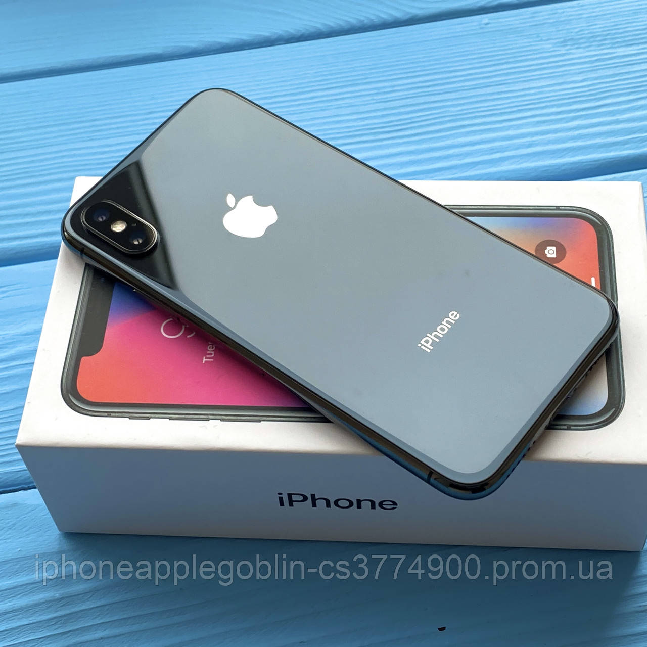 Смартфон IPhone X 64 Gb Space Gray Neverlock Apple — Купить на BIGL.UA ᐉ Удобная Доставка ...