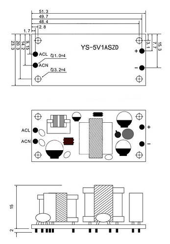 Купить Блок питания 12V 500mA 5W YS-U5S12, цена 212.80 ₴ — Prom.ua (ID ...