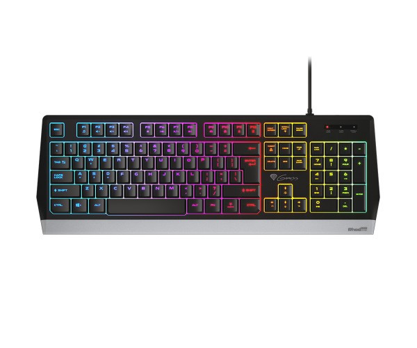 Клавіатура Ігрова Genesis Rhod 300 RGB Backlight 104 USB Чорна — Купить ...