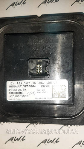 Блок розжига / блок управления фарой Led Renault Megane 4 EL0302 ...