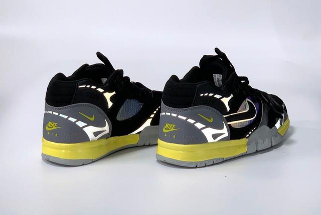 Nike Air Trainer 1 SP Black Grey Yellow dh7338 001 (мужские кроссовки ...