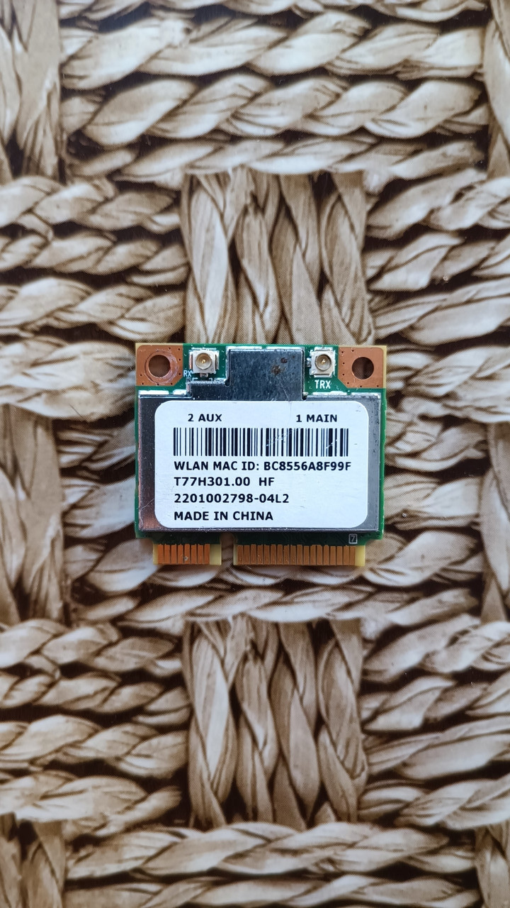 Wi-Fi Адаптер Модуль Atheros Ar5b125 150Mbit 802.11b/g/n MPCI-E ...