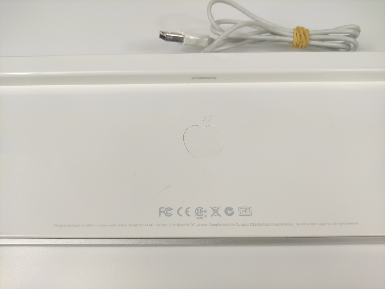 Купить Клавиатура Apple Keyboard (A1243, aluminium, 109 keys, EN\RU ...