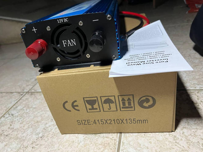 Інвертор BELTTT 1000Вт Перетворювач напруги для котла автомобільний ...