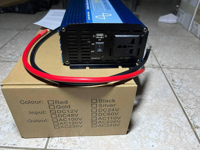 Інвертор BELTTT 1000Вт Перетворювач напруги для котла автомобільний ...