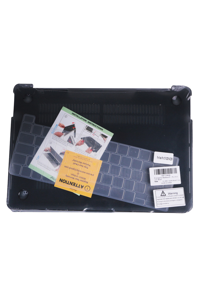 Чехол для Клавиатуры для MacBook Pro 13 Черный Lidl — Купить Недорого ...