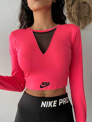 Купити Комплект рашгард + лосини жіночий Nike для спорту фітнесу, ціна ...