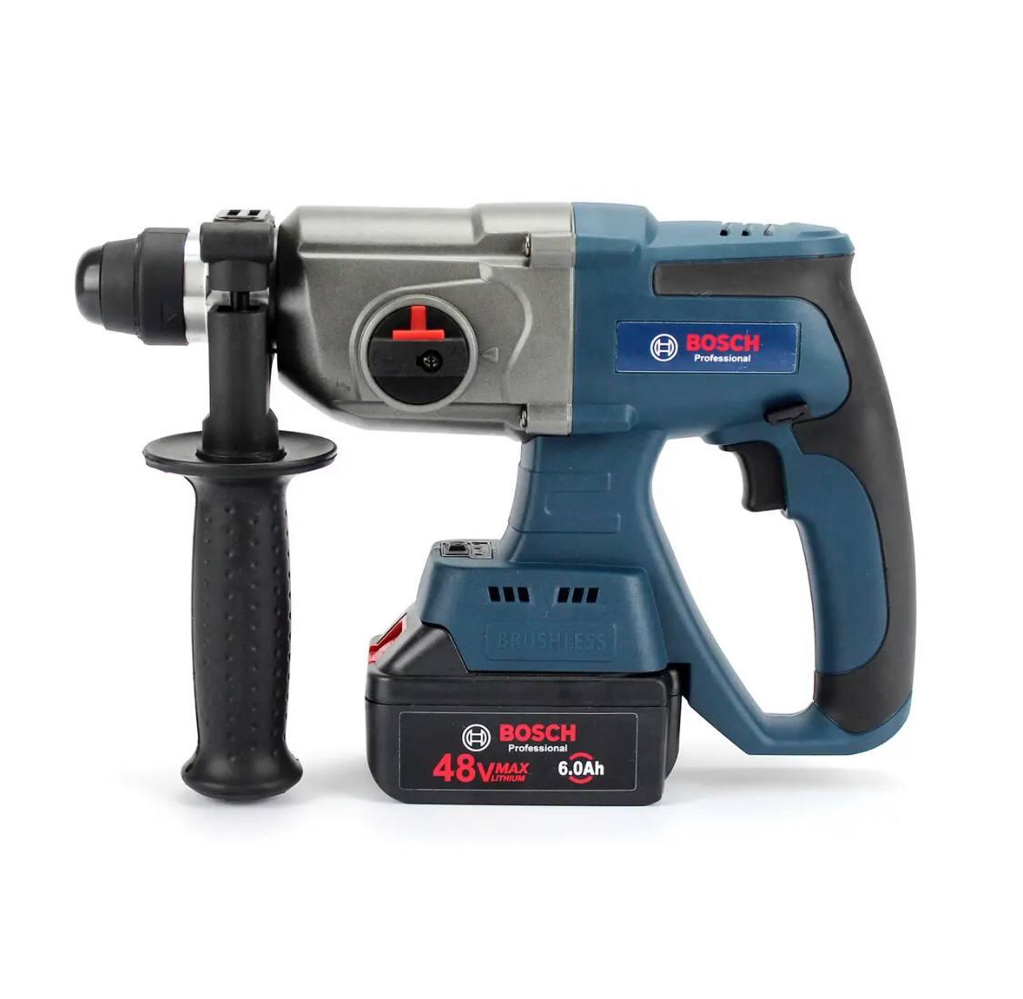 Аккумуляторный перфоратор Bosch GBH 48V-EC, 48V 6 Ah, перфоратор Бош ...