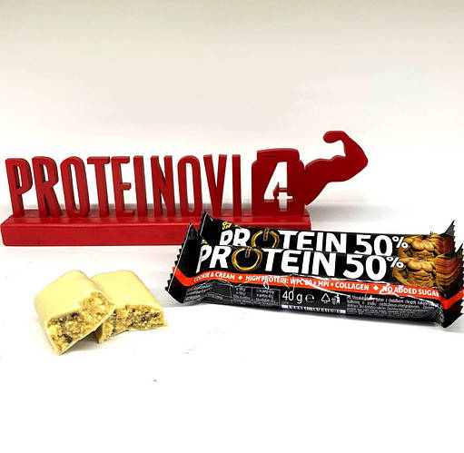 Протеиновые батончики GO ON Protein Bar 50% 40gr (ID#1752241117), цена ...