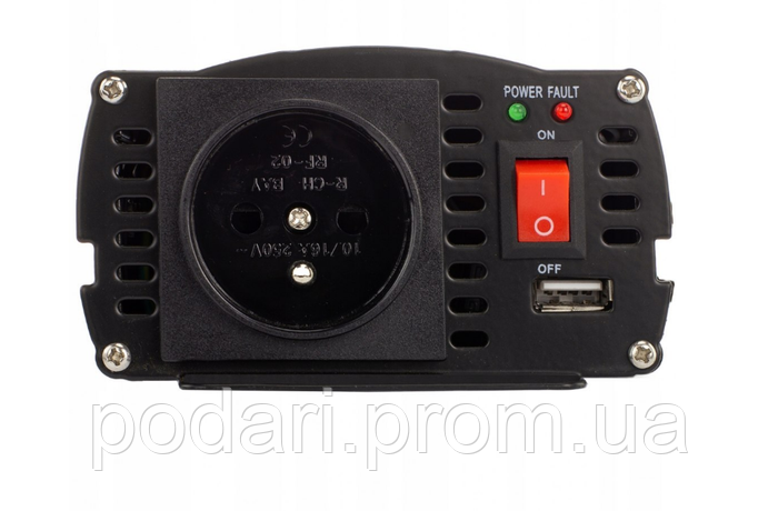 Преобразователь напряжения с 12 Вольт 350/500W + USB, инвертор ...