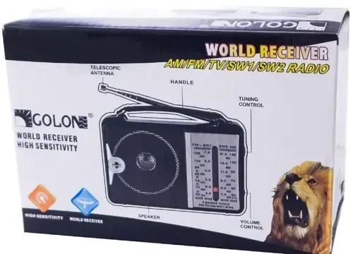 Купить Радиоприемник аккумуляторный Golon RX-607 AC для связи, цена 554 ...