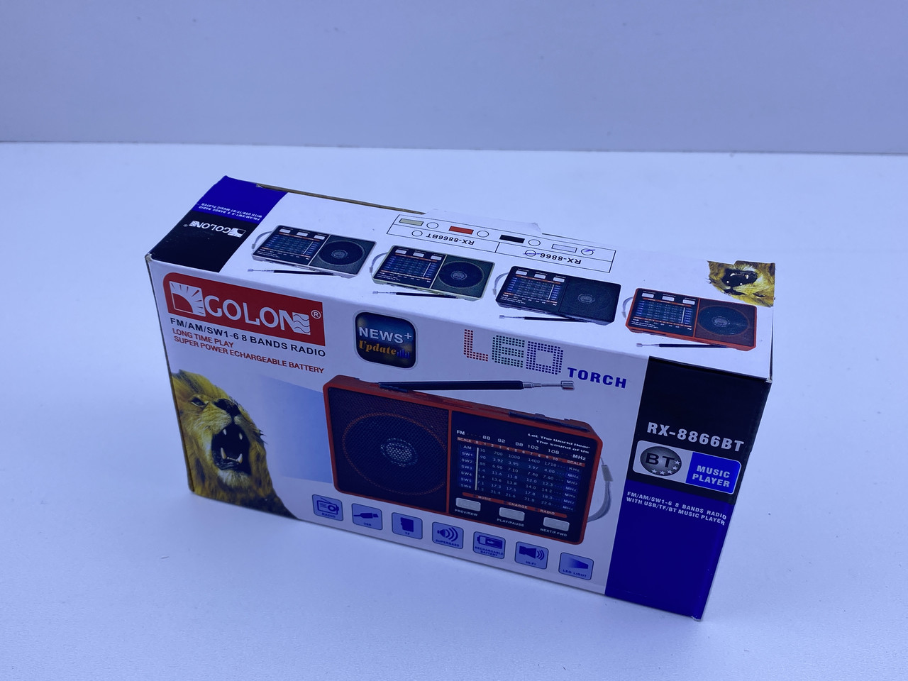 Компактный радиоприемник GOLON RX-8866 с аккумулятором (ID#1752349397 ...