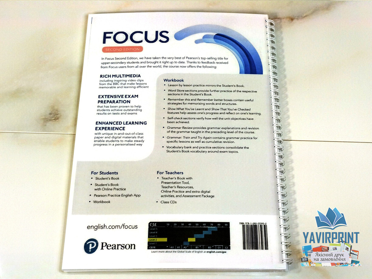 Купить Focus 2 Workbook (2nd edition), цена 140 ₴ — Prom.ua (ID#1590847631)