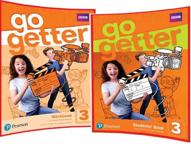 Go Getter 3. Student's+Workbook. Комплект книг з англійської мови. Підручник+Зошит. Pearson (ID ...