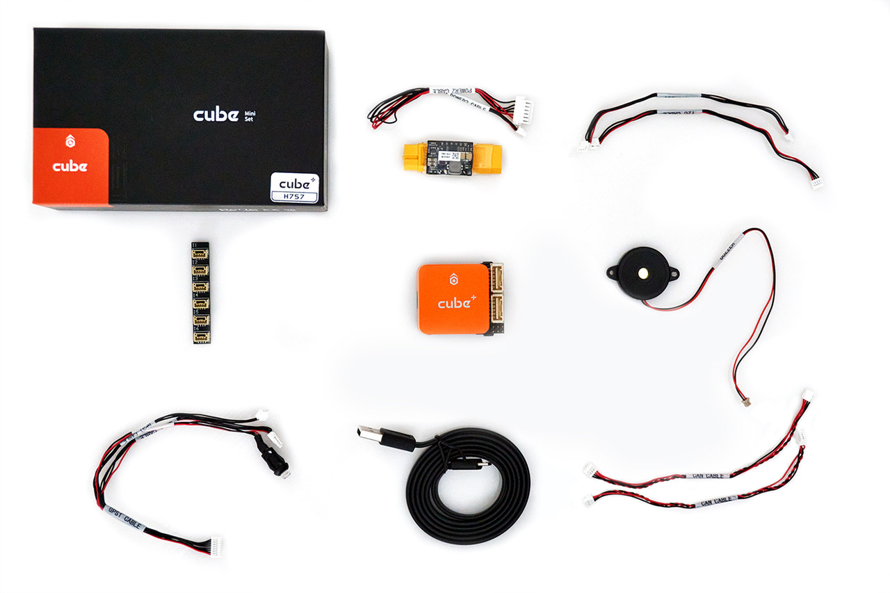 Полётный контроллер CubePilot HEX Pixhawk 2.1 Cube Orange+ на плате ...