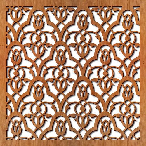 3d Декоративные Панели для Стен и Интерьера Из Дерева Moorish Leaves