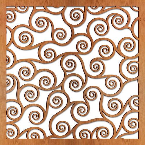 3d Декоративные Панели для Стен и Интерьера Из Дерева Spirals 1