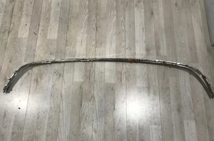 Купити Накладка решітки бампера нижня (хром) Renault Megane 3 Рено ...