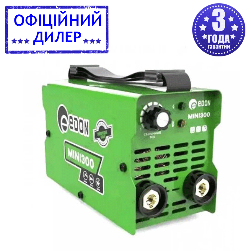 Сварочный Инверторный Аппарат EDON ECO Mini 300 (3.5 КВт, 300 А) для ...