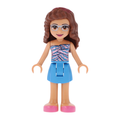 Купить Фигурка Lego Friends Girl Olivia Dark Azure Skirt frnd380 1 1шт ...