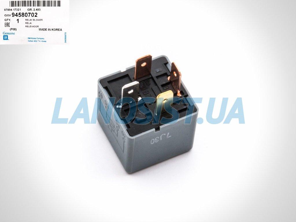 Реле вентилятора/кондиціонера/обігріву заднього скла Ланос Сенс Нексія ...