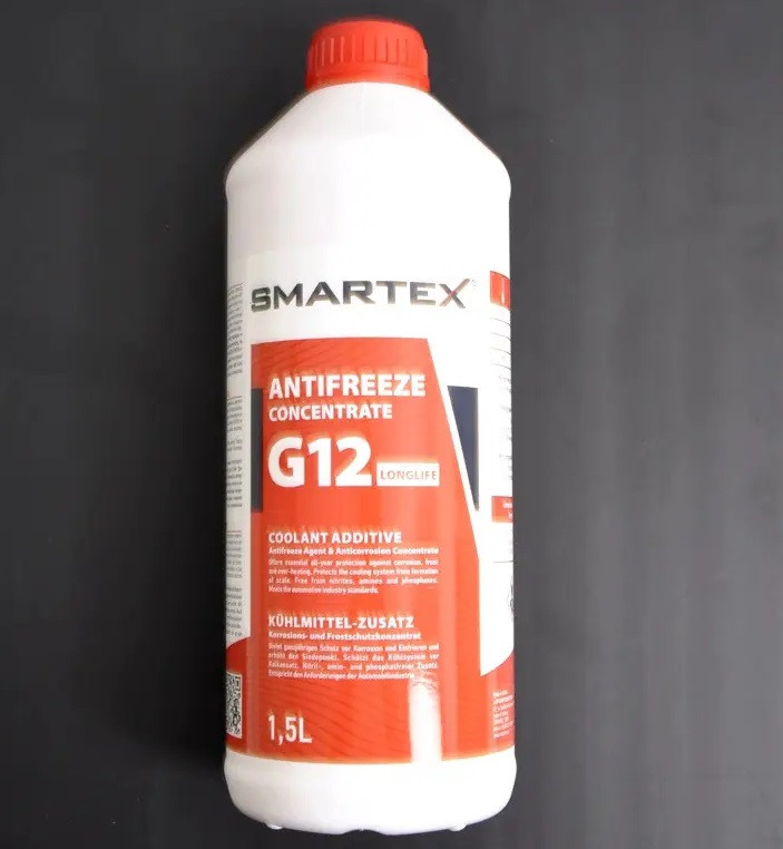 Антифриз Концентрат-80 SMARTEX G12 1,5л Червоний SM39632 — Купить ...