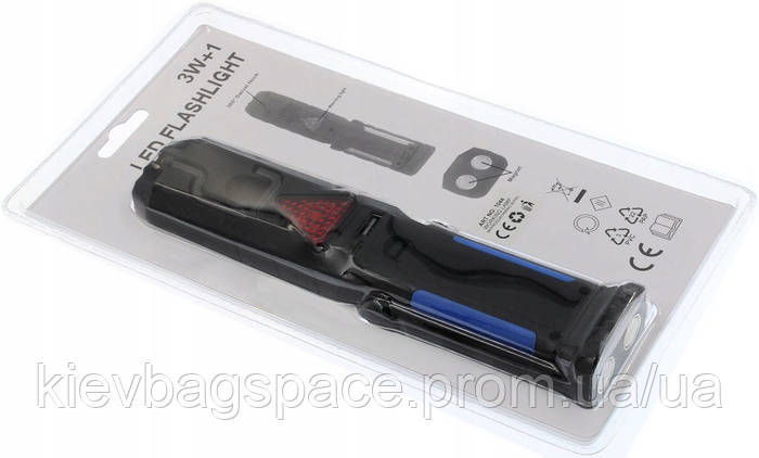 Светодиодный фонарь на магните с крючком и подвижным корпусом Magnet ...