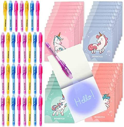 BONNYCO - невидимі чорнильні ручка та блокнот; набір сувенірів для ...