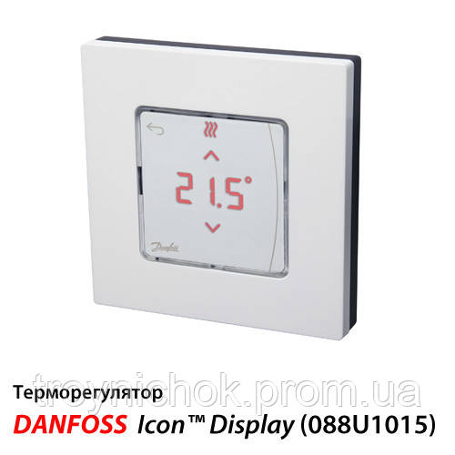 Терморегулятор Danfoss Icon Display настенный (088U1015) (ID#1753148473 ...