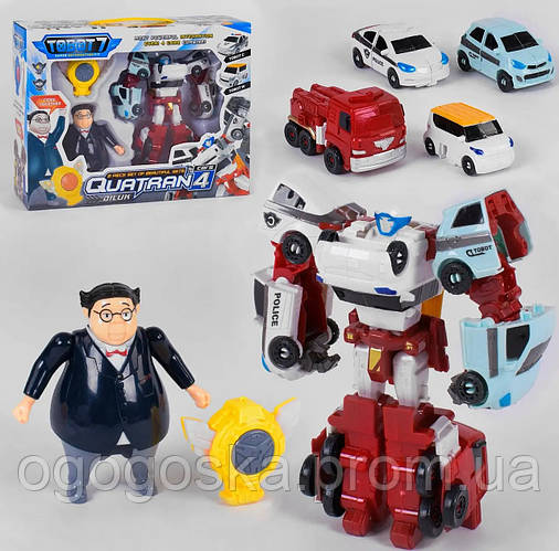 Игрушечный трансформер Q 1907 - Tobot Quatran 4 Кватран (ID#1753156706 ...