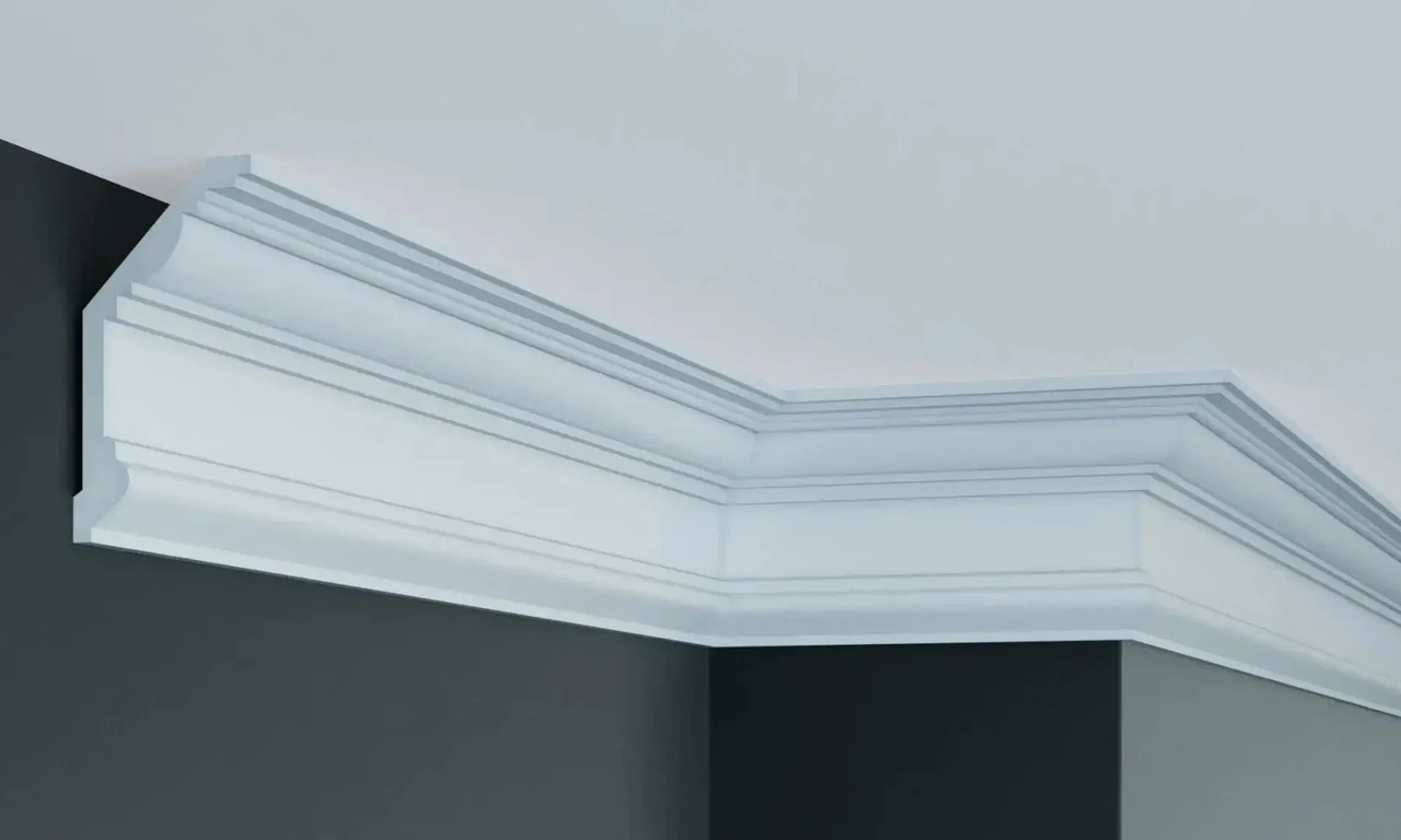 Карниз полиуретановый 215x129x2000 мм Harmony K 219 - купить по лучшей ...