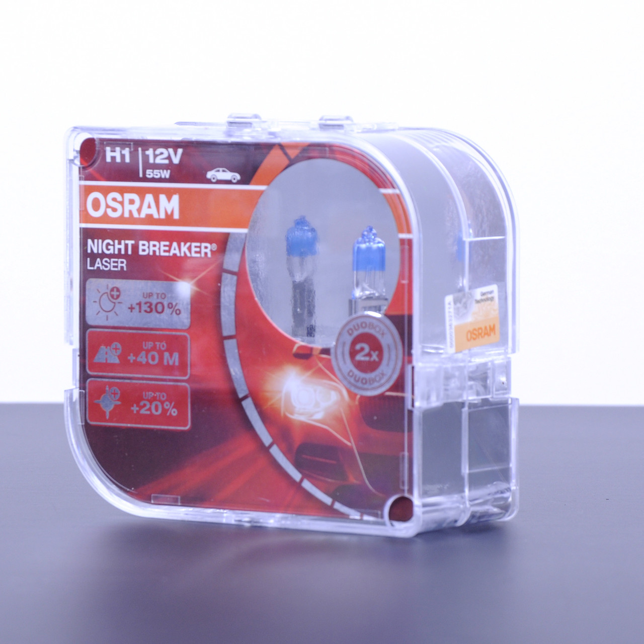 Лампа 12V H1 55W +130% Night Breaker "Osram" (64150 NBL +130) (Box-2шт ...