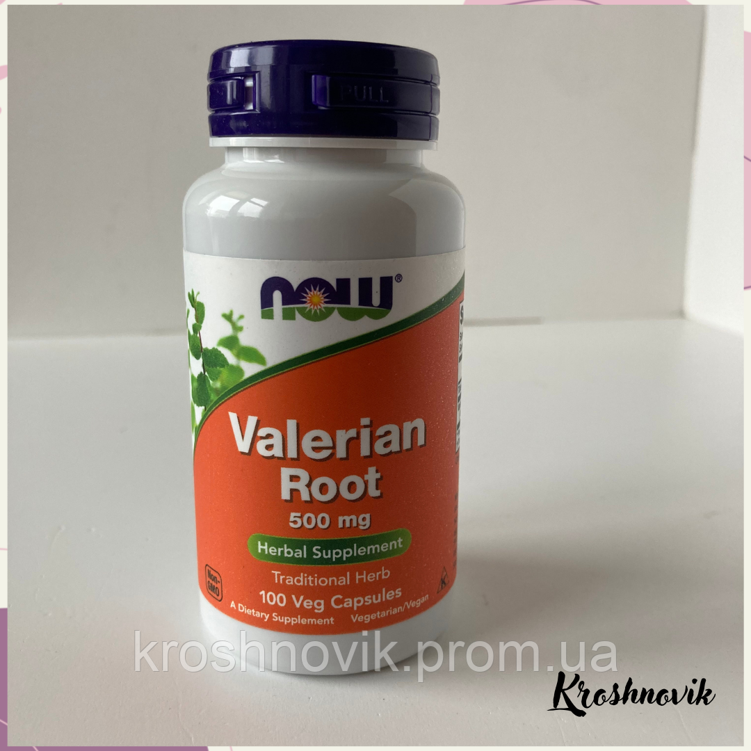Купить Now Valerian root (корінь валеріани), 500 мг, 100 капсул, цена ...
