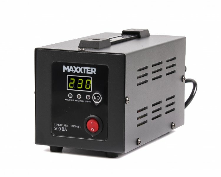 Стабилизатор Maxxter MX-AVR-E500-01 — Купить Недорого на Bigl.ua (1753604571)