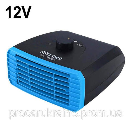Теплоелектро-вентилятор 12V 150W "Mitchell" HX-101 (регулювання холод/тепло) 6.6Imp 3710 (ID ...