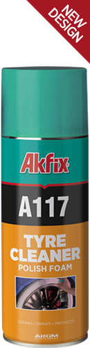 Спрей пена для очистки и полировки шин Akfix А117, 500 мл (ID ...