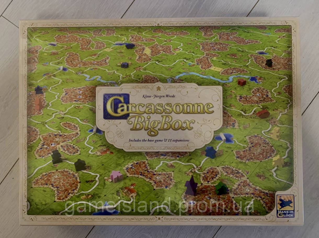 Каркассон Big Box ОРИГИНАЛ на английском языке (Carcassonne BigBox ...