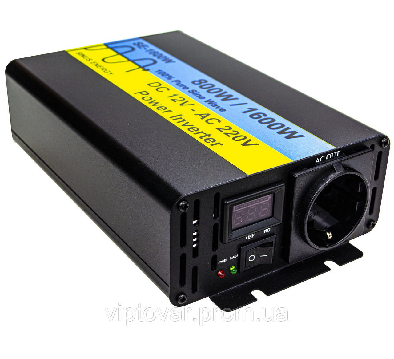Купить Инвертор чистый синус 12V-220 "SE-1600W", преобразователь ...