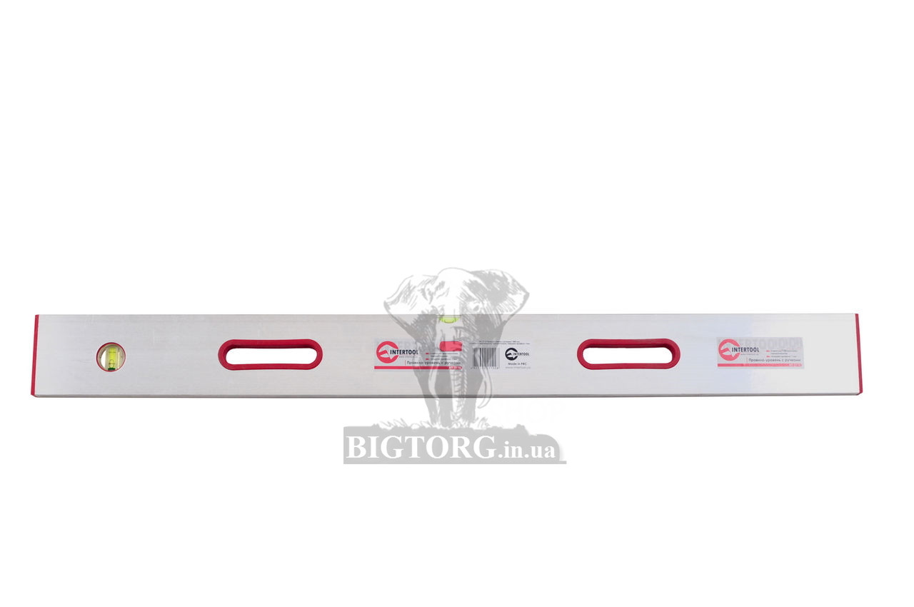 Правило-рівень Intertool з ручками 1000 мм, ціна 408 грн — Prom.ua (ID#1754049309)