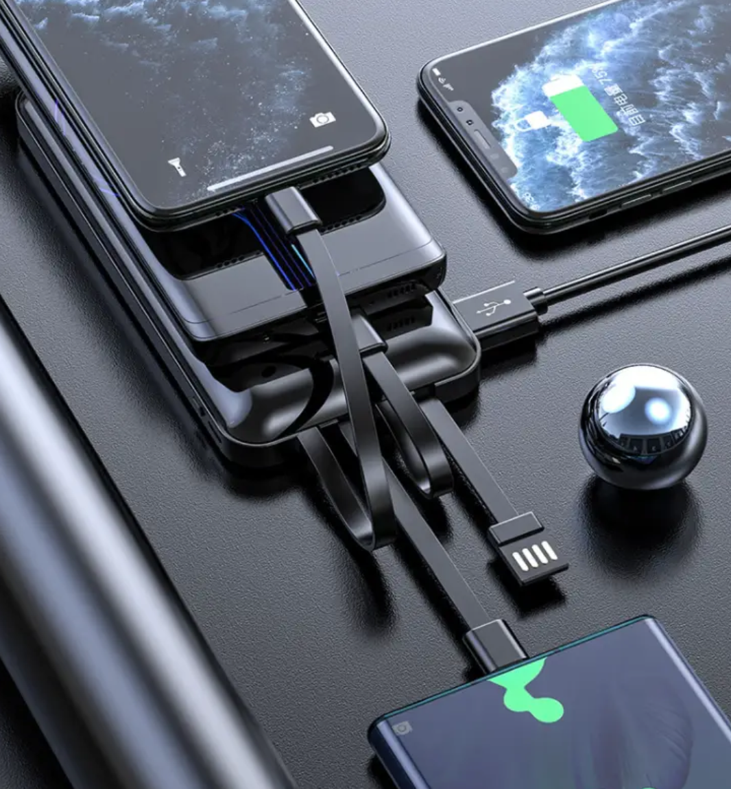 Power Bank Павербанк 20000 МАЧ Мощный с Проводами для Зарядки — Купить ...